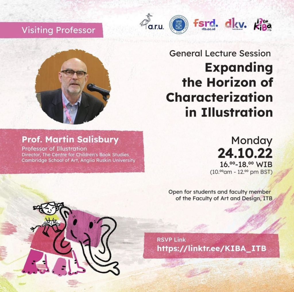 General Lecture Session: Expanding the Horizon of Characterization in Illustration – FSRD ITB